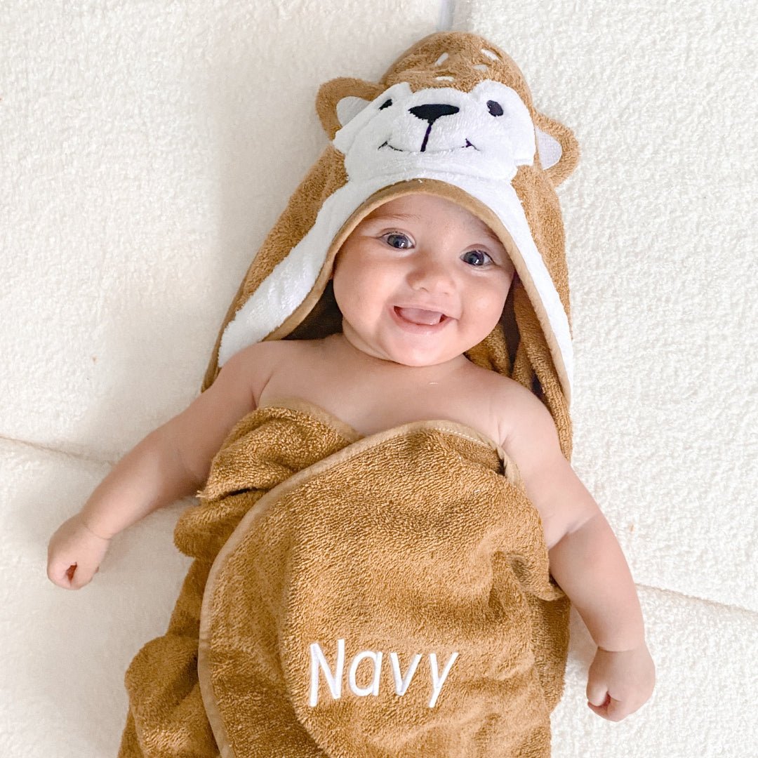 Hooded Towel - Raffy The Fawn – Riff Raff Baby US