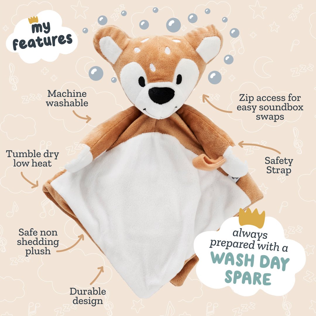 Wash Day Spare Plush - Raffy The Fawn – Riff Raff Baby US