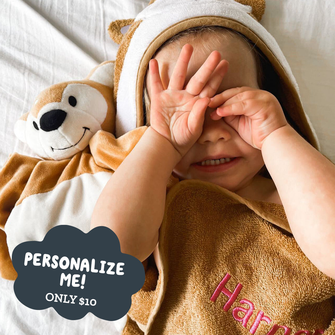 Hooded Towel - Raffy The Fawn – Riff Raff Baby US